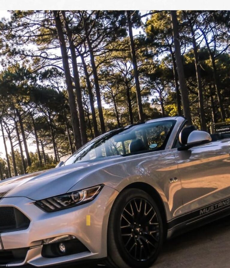 Ford Mustang rentals in Cape Town